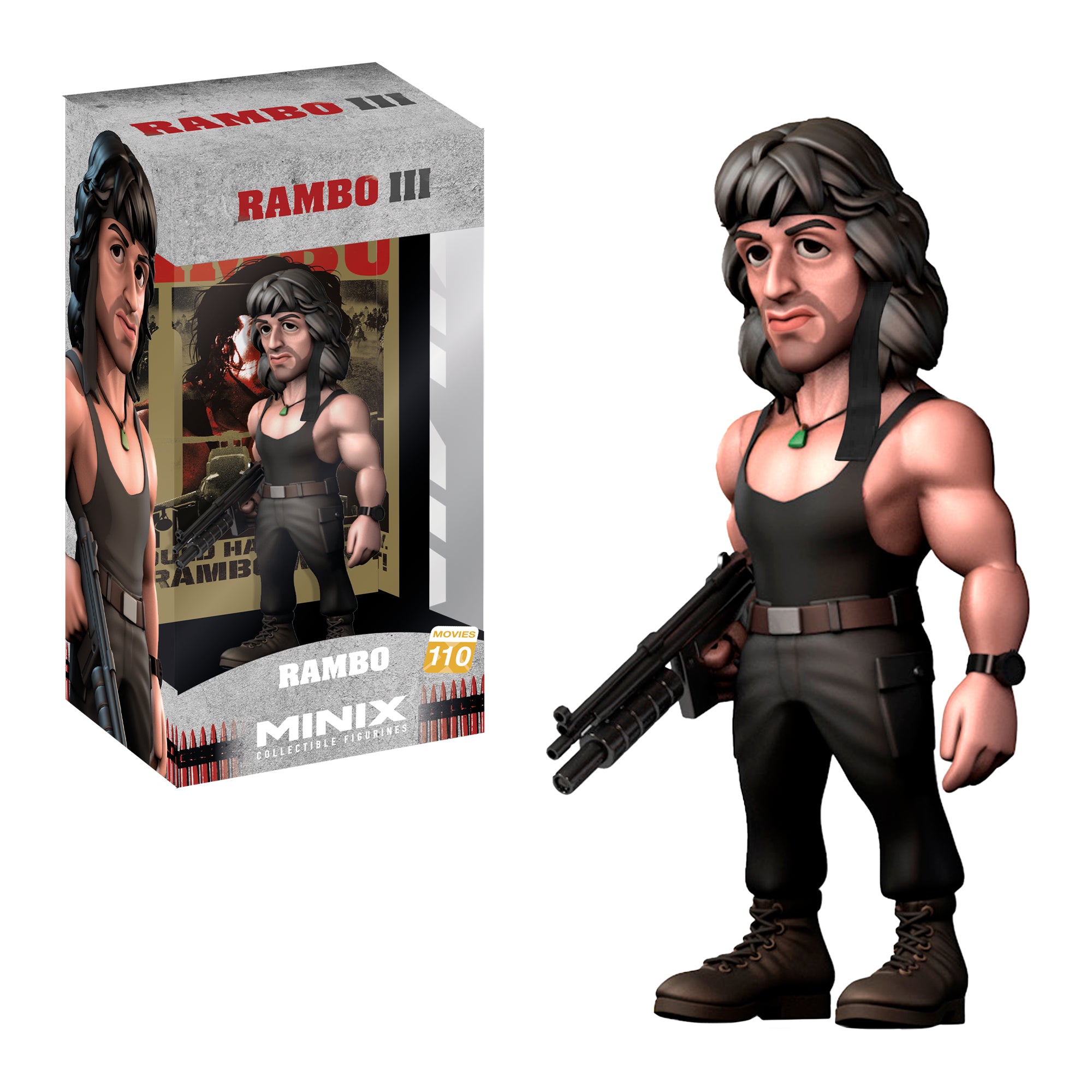 MINIX COLLECTIBLE FIGURINES - RAMBO III – Girasole Home