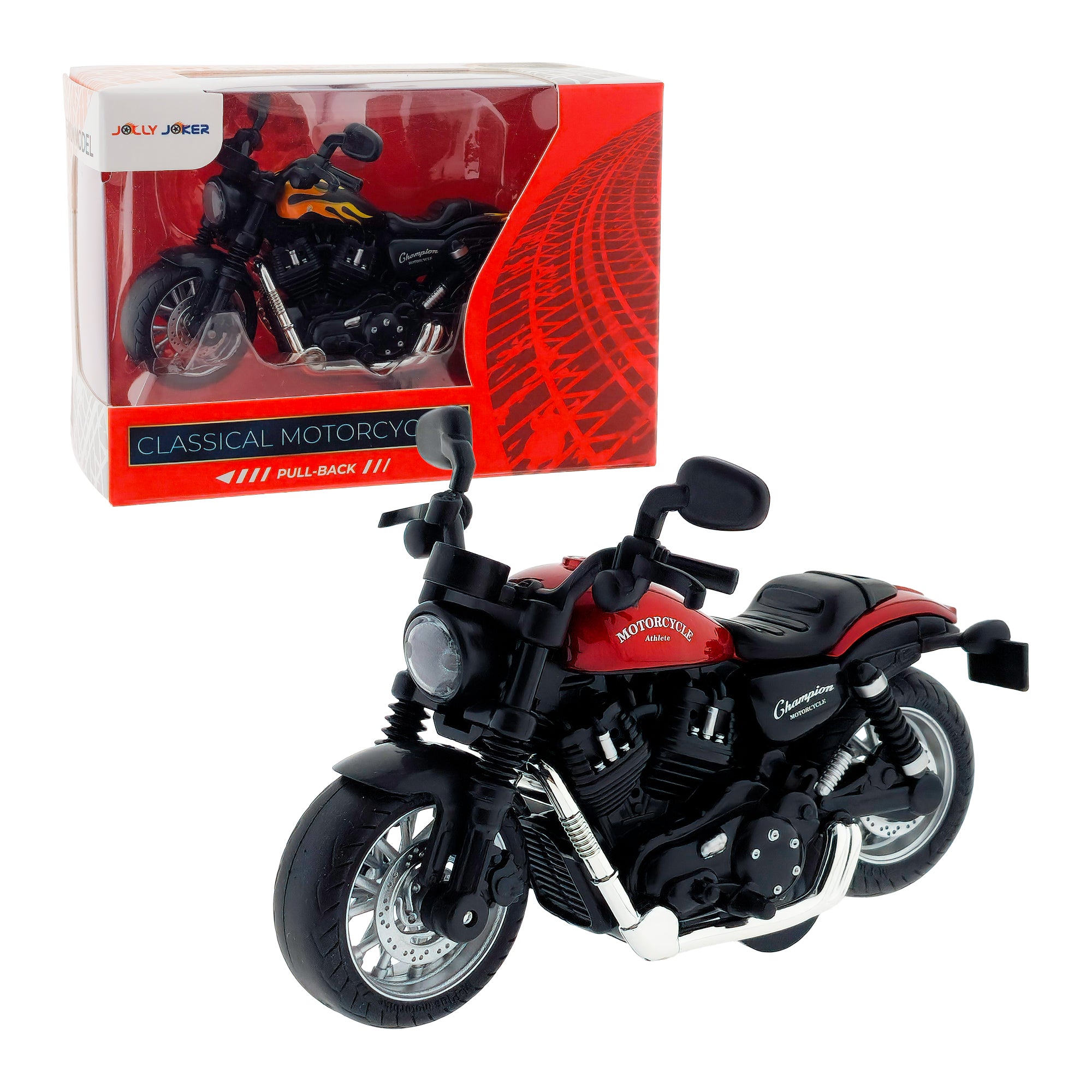JOLLY JOKER MOTO NAKED DIE CAST 1:14 CON RETROCARICA – Girasole Home